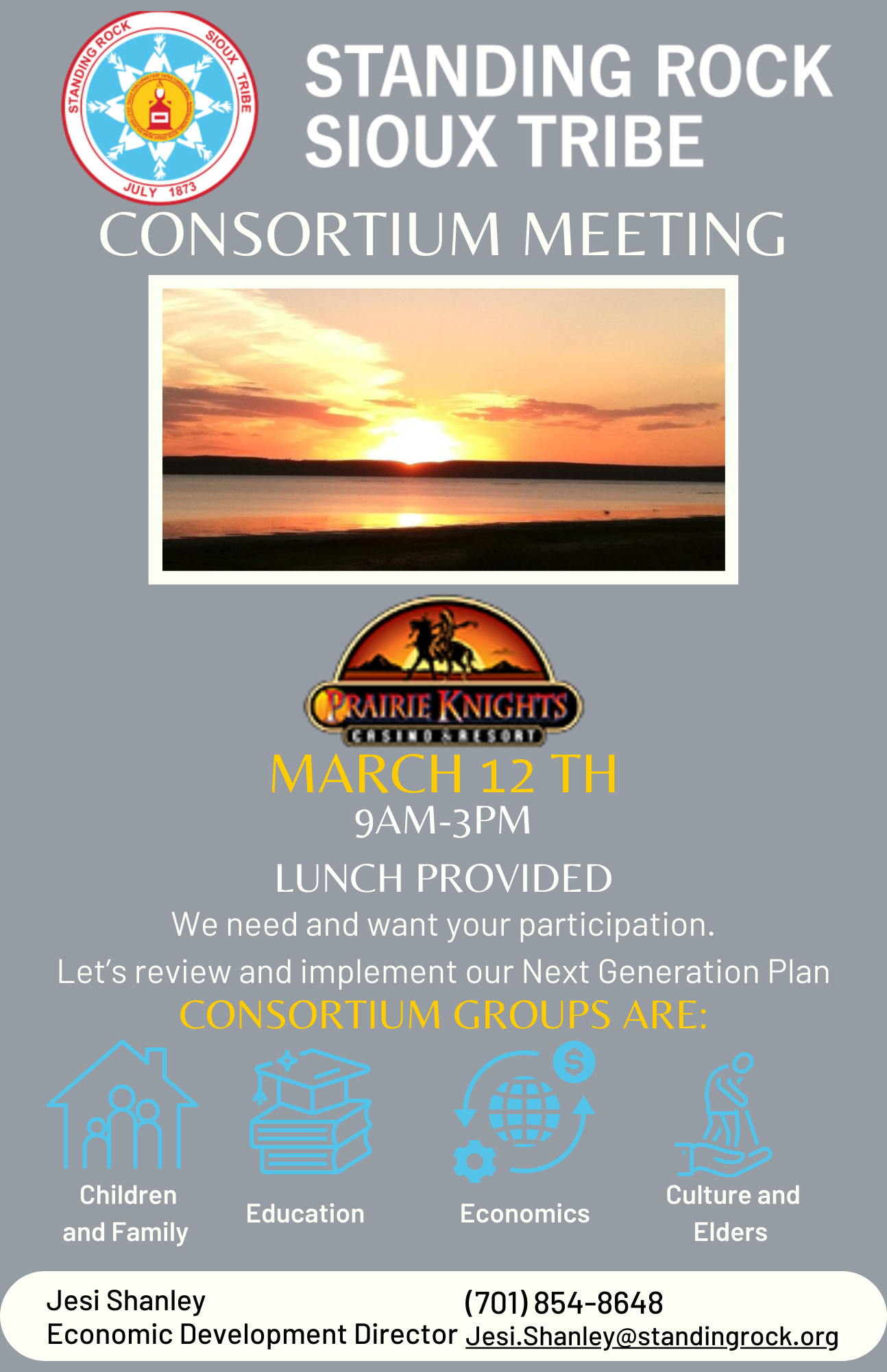 3/12 SRST Planning Consortium - Standing Rock